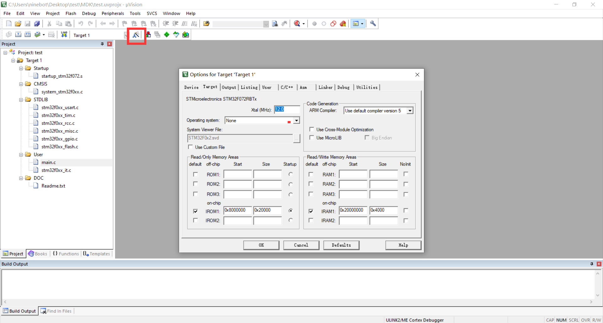 图文详解STM32F0xx基于标准库新建工程_stm32f0系列标准库程序-CSDN博客
