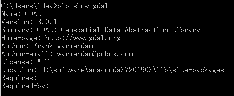 python查看gdal的版本信息_python查看gdal版本-CSDN博客