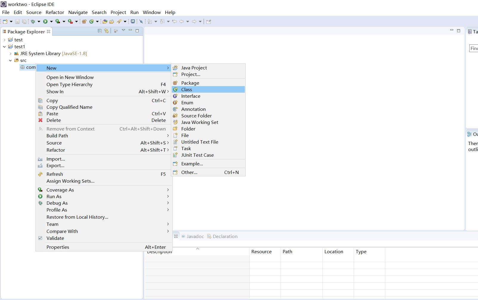 新生教学篇--Eclipse透视图的配置与使用（入门篇）（2019-9版本）_对eclipse透视图的操作包括-CSDN博客