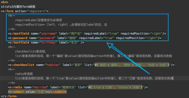 Struts2框架之Struts内置的form以及设置错误回显_struts form-CSDN博客