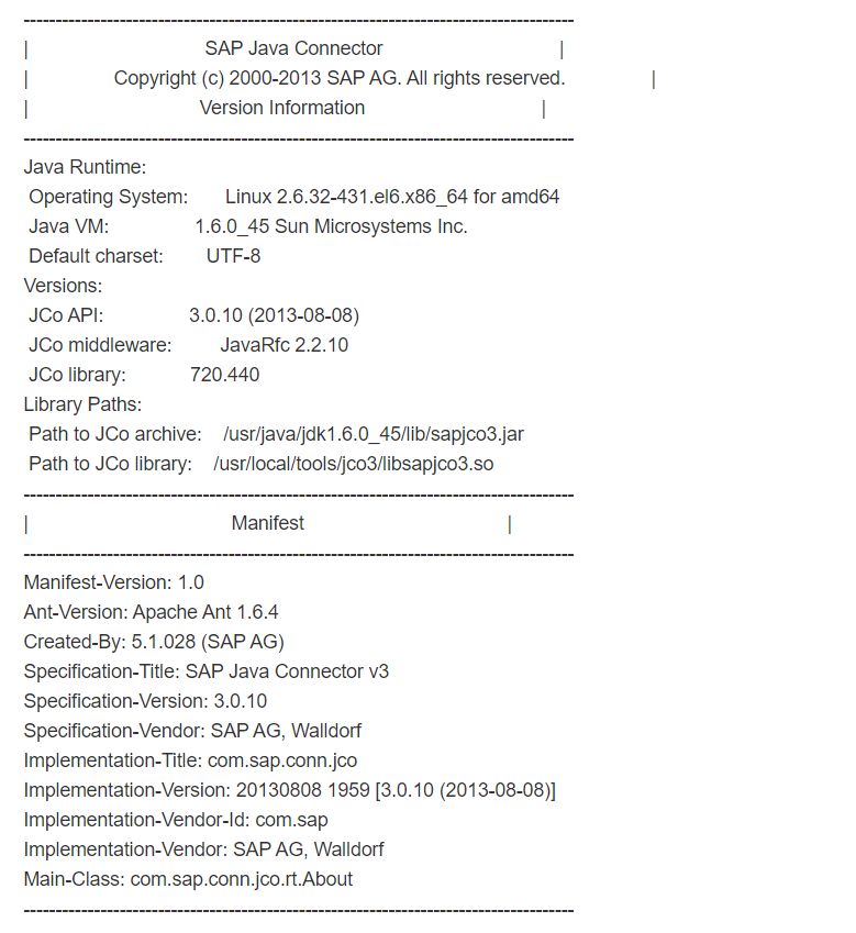 centos7搭建JAVA SAP JCO3 RFC 接口调用环境_centos 配置sapjco3-CSDN博客
