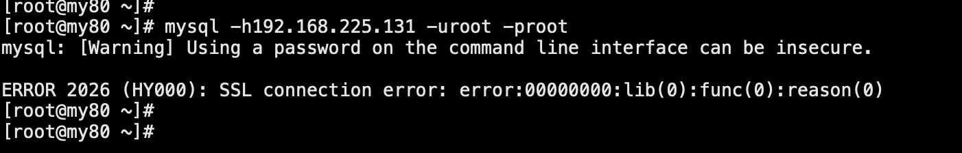连接MySQ时报错：Host X is blocked because of many connection errors; unblock with 'mysqladmin flush ...
