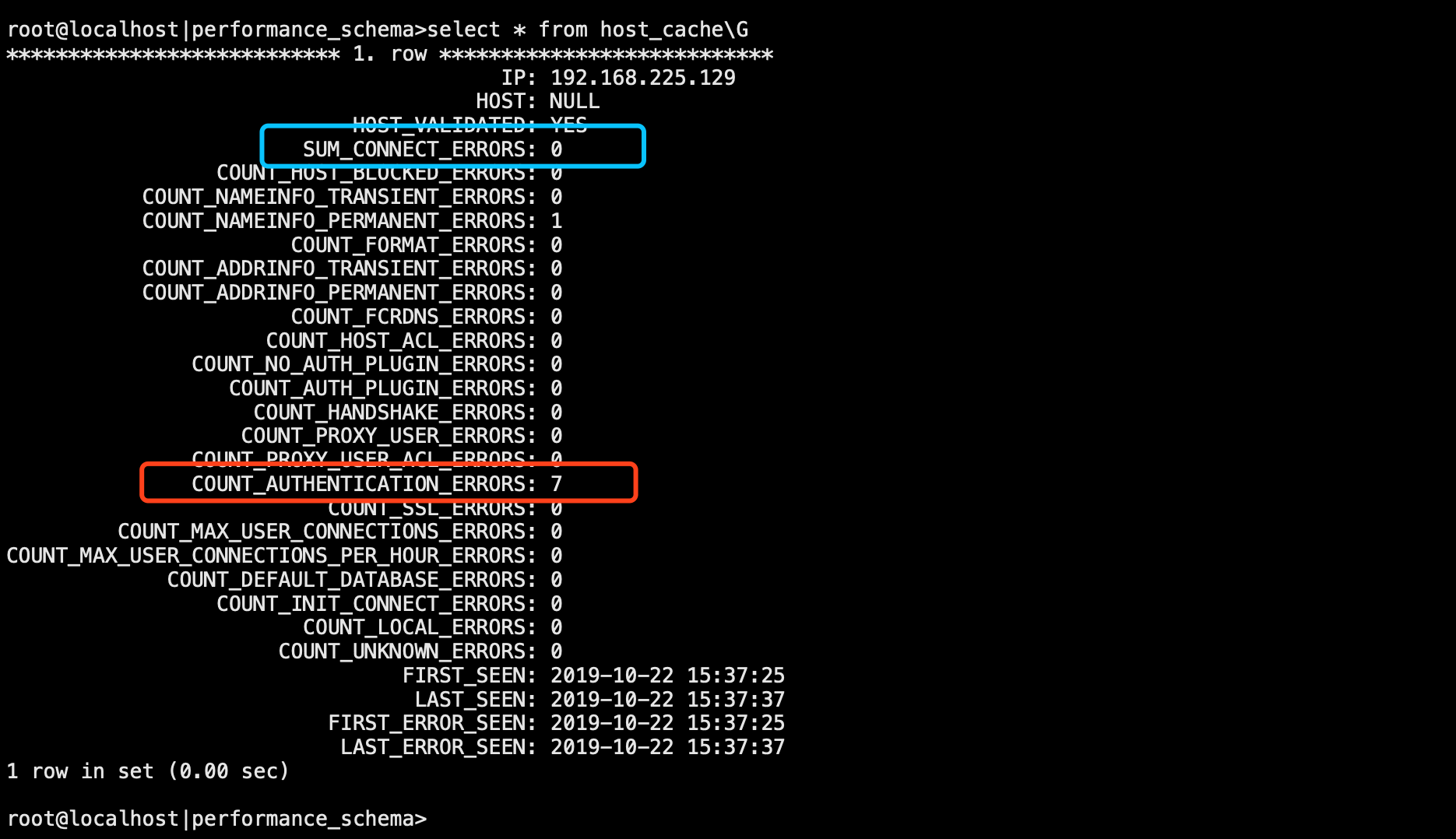 连接MySQ时报错：Host X is blocked because of many connection errors; unblock with 'mysqladmin flush ...