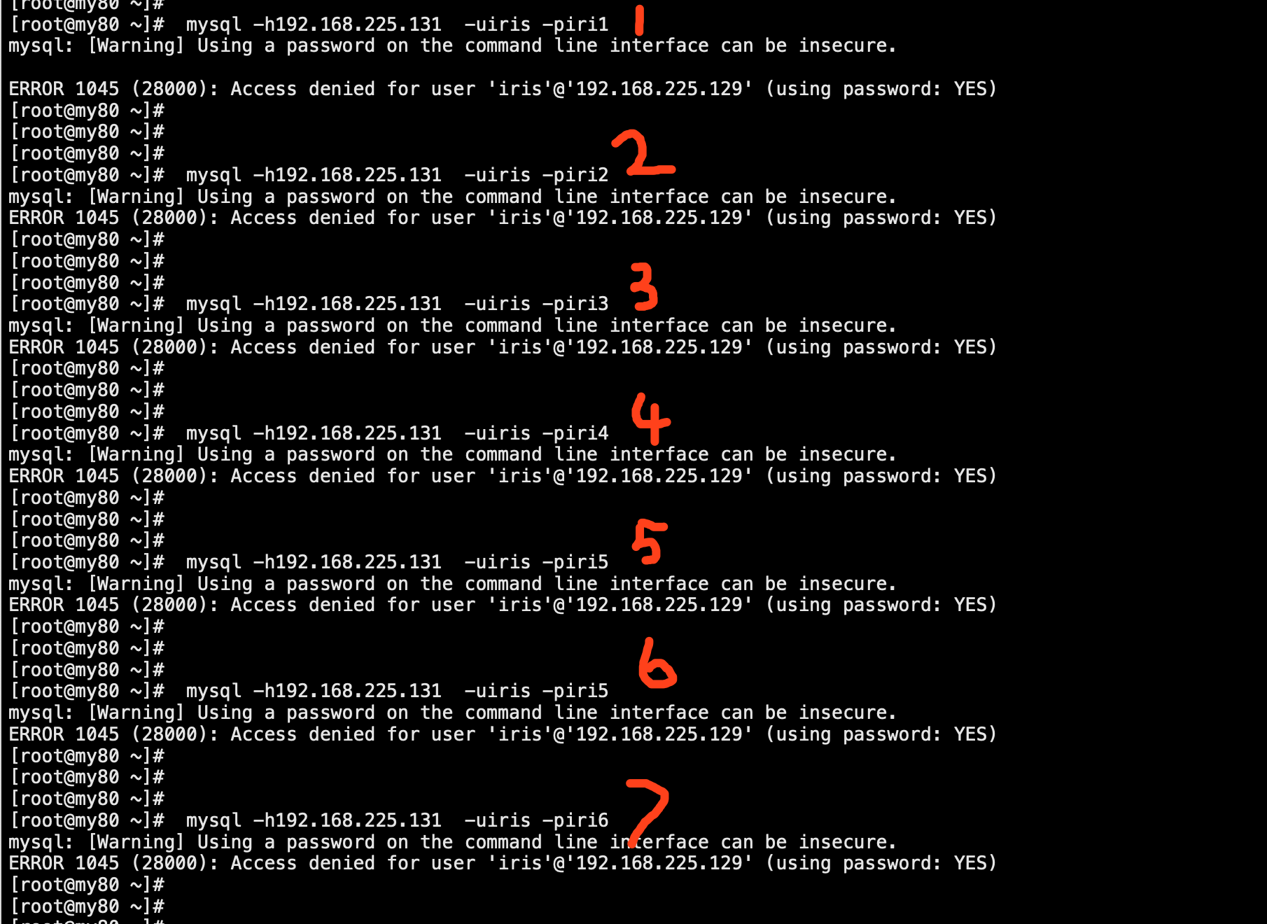 连接MySQ时报错：Host X is blocked because of many connection errors; unblock with 'mysqladmin flush ...