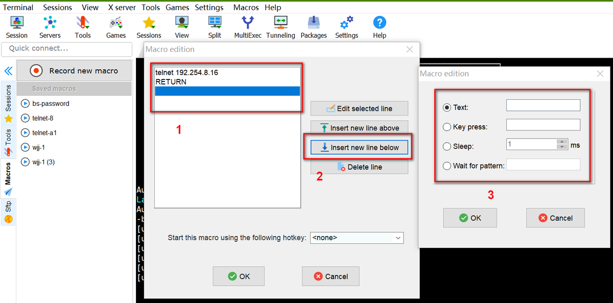 MobaXterm basic operations: logging and macro scripts - Programmer Sought