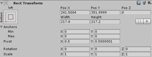 Unity RectTransform组件详解-CSDN博客