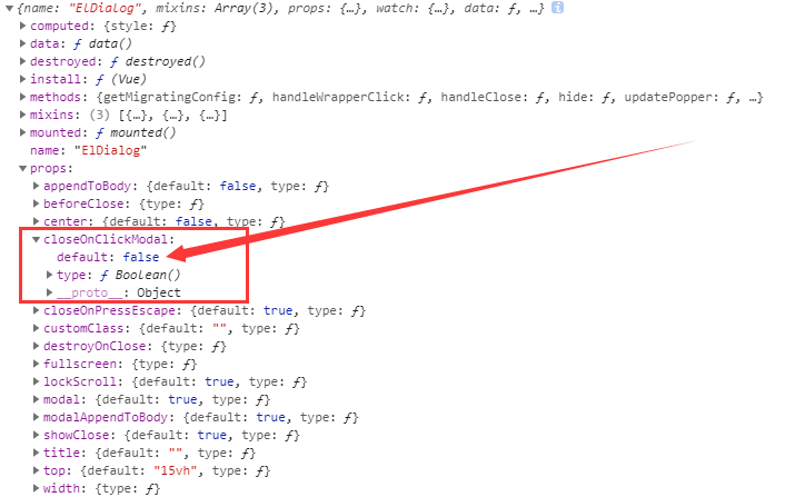 全局设置element-ui Dialog组件的close-on-click-modal属性为false-CSDN博客