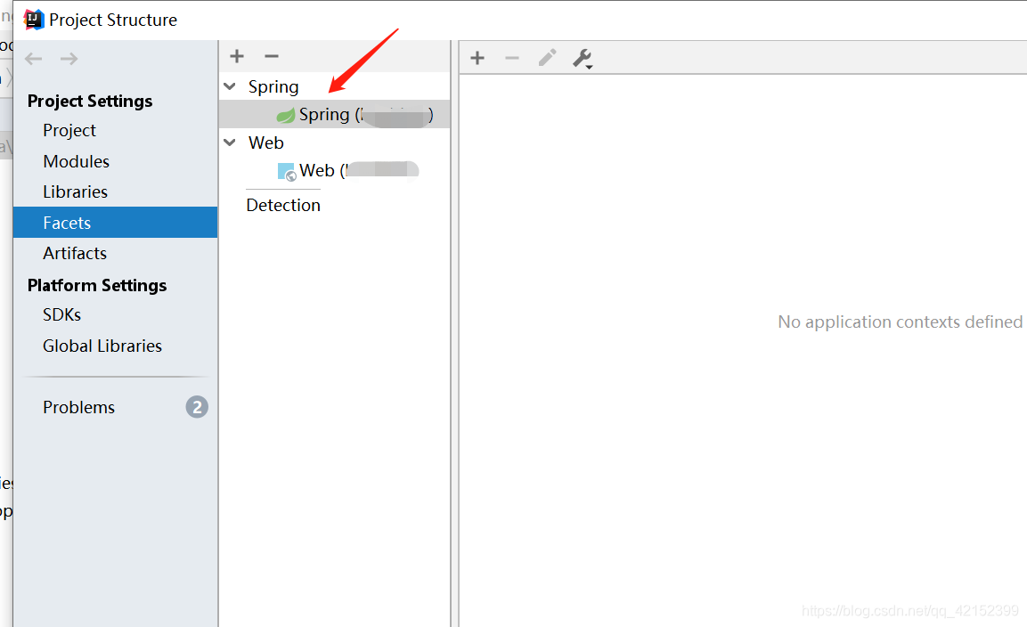【idea基础知识】project Structure中没有web 或没有spring Idea导入springboot 项目 在项目结构中不显示spring跟web Csdn博客