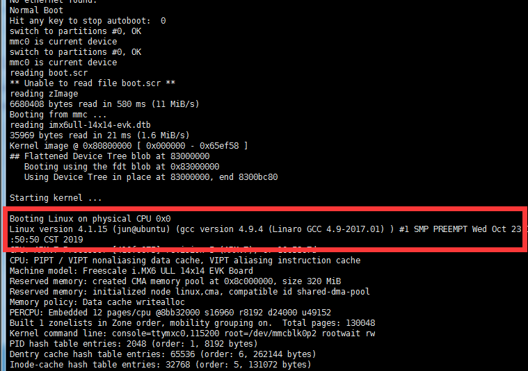 IMX6学习记录(3)-LINUX编译_unable to read file boot.scr-CSDN博客