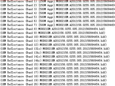 使用MODIS Level 1B 1KM 数据反演AOD实验流程_mod021km数据介绍-CSDN博客