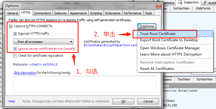 fiddler抓苹果手机上app包的方法，解决https连接只抓到Tunnel to的问题_fiddler抓包手机苹果手机 此连接非私人链接-CSDN博客