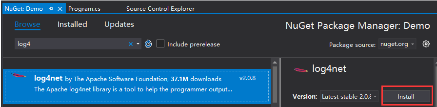 c#如何使用log4net组件（超级详细教程）_c# log4net-CSDN博客