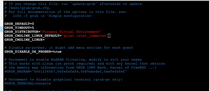 在Proxmox VE中设置硬件资源在虚拟机中直通_update-initramfs -u -k all-CSDN博客
