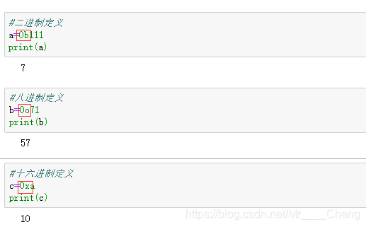 Python中二进制数,八进制数,十六进制数的定义python二进制整数的定义 Csdn博客