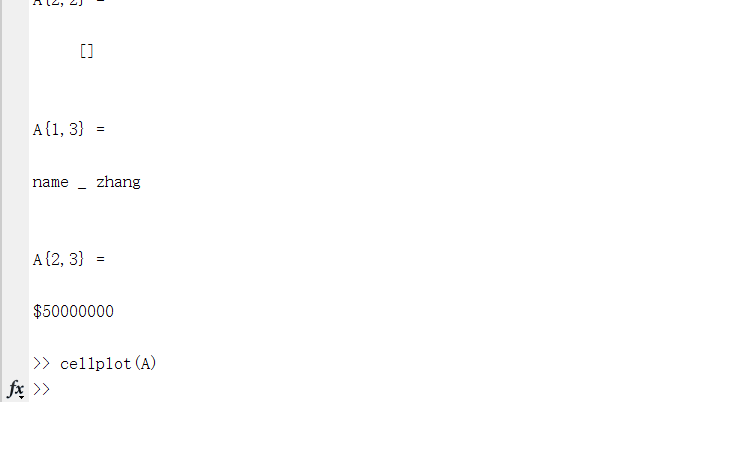 Matlab：单元数组_matlab数组cell1x1-CSDN博客