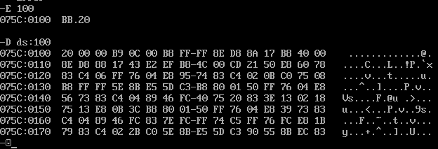 如何在dosbox里进行汇编debug_dosbox怎么测试debug-CSDN博客