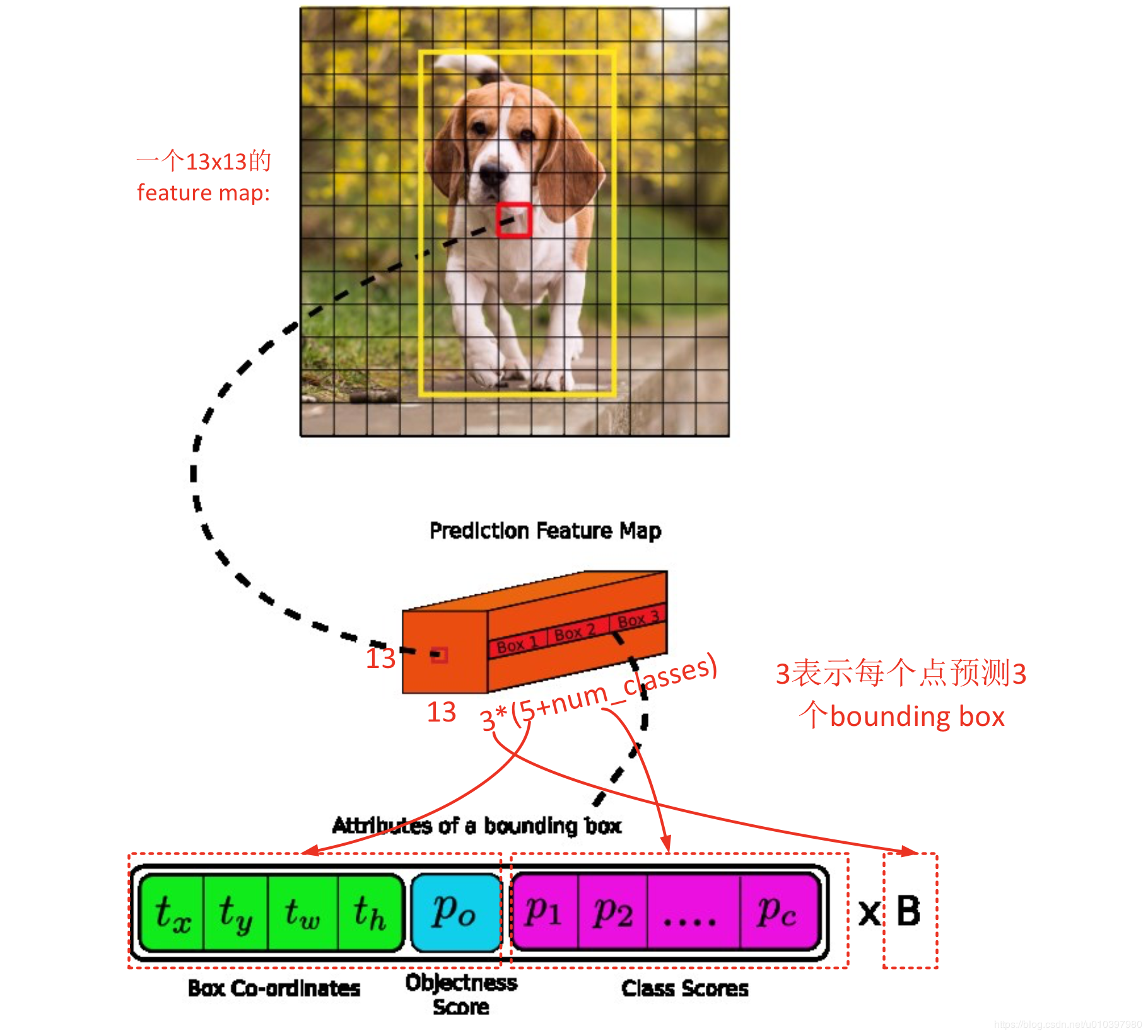 YOLOV3 网络结构学习笔记_yolov3架构-CSDN博客