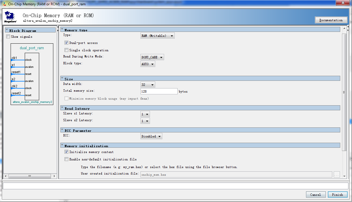 NIOS II- Dual_Port RAM IP的应用_nios2如何读取ram-CSDN博客