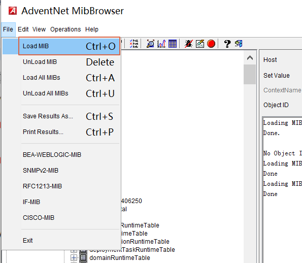 WebLogic MIB and AdventNet MIB Browser工具使用_advennet mibbrowres-CSDN博客