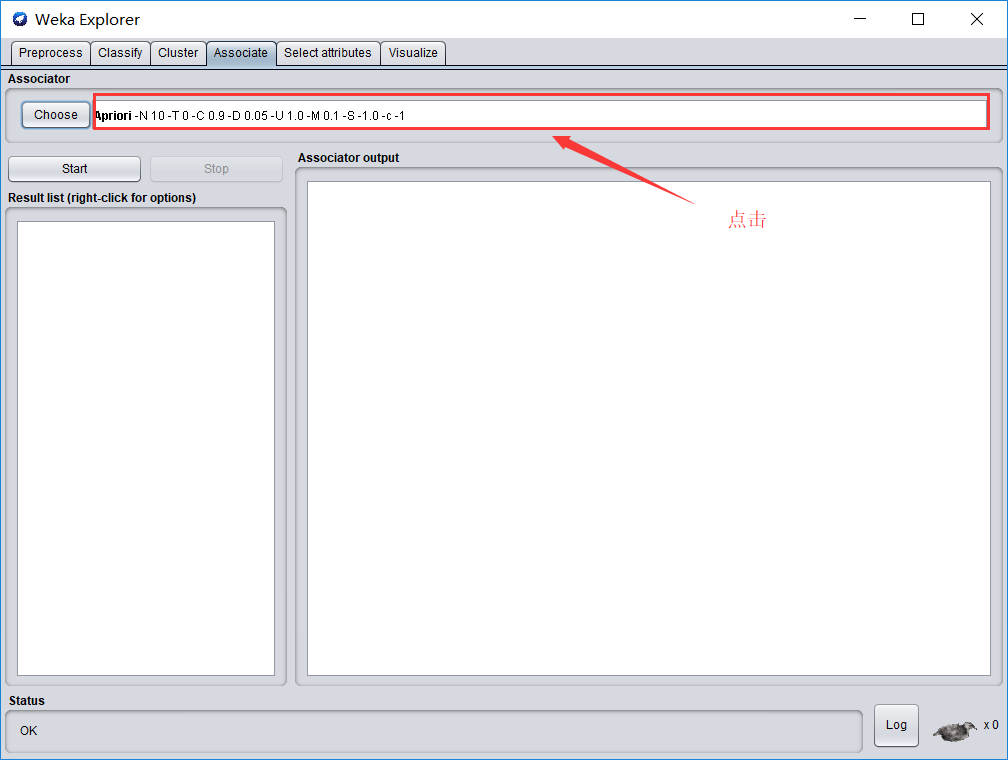 用WEKA软件进行Apriori算法数据挖掘测试最详细清楚解释_apriori算法挖掘结果显示best rules found-CSDN博客