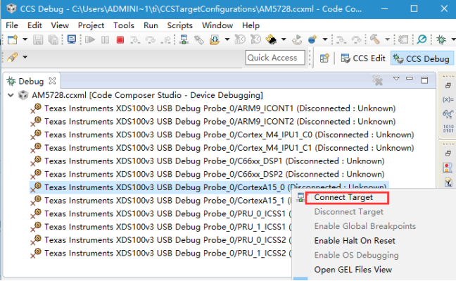 基于 CCS 使用仿真器连接 DSP 核心方法说明_ccs仿真器连接-CSDN博客