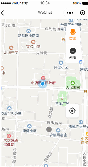微信小程序 map 点击图标回到自己的位置（不使用controls控件）_小程序 movetolocation-CSDN博客