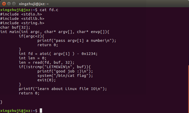 pwn之fd_pwn fd-CSDN博客