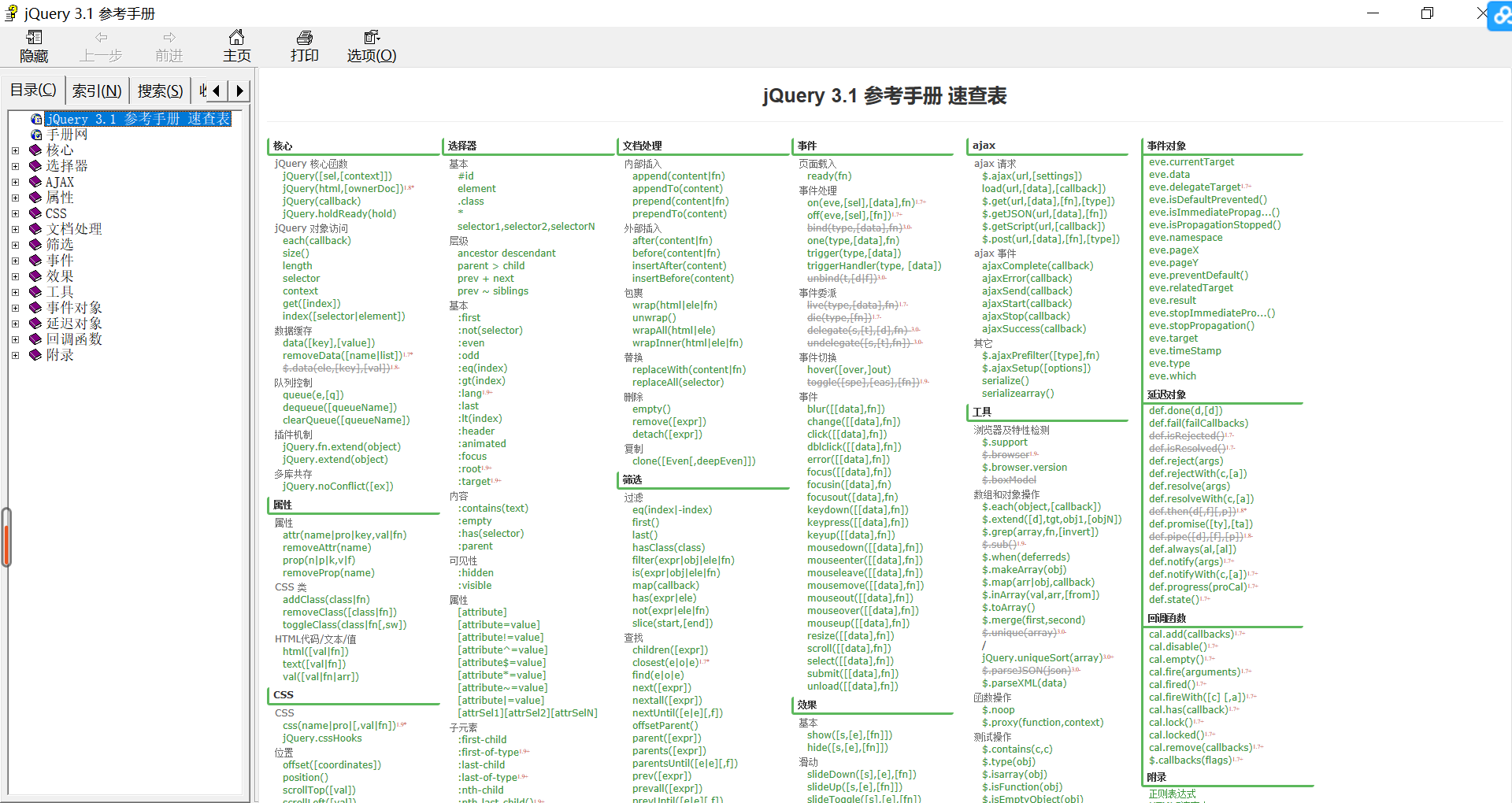 Jquery参考手册免费下载jquery2参考手册下载 Csdn博客 