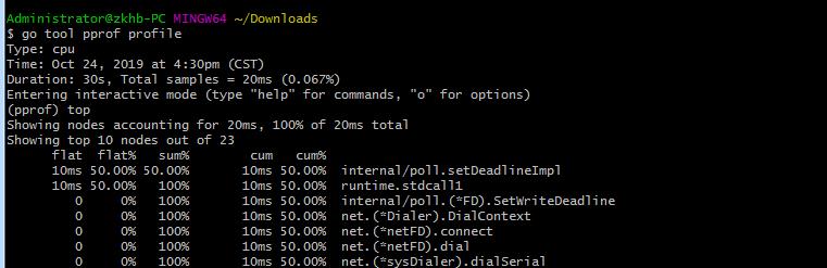 pprof生成Profile和trace文件及使用_pprof profile-CSDN博客