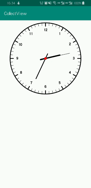Android自定义View之[可以走动的时钟]_android 开发时钟指针-CSDN博客