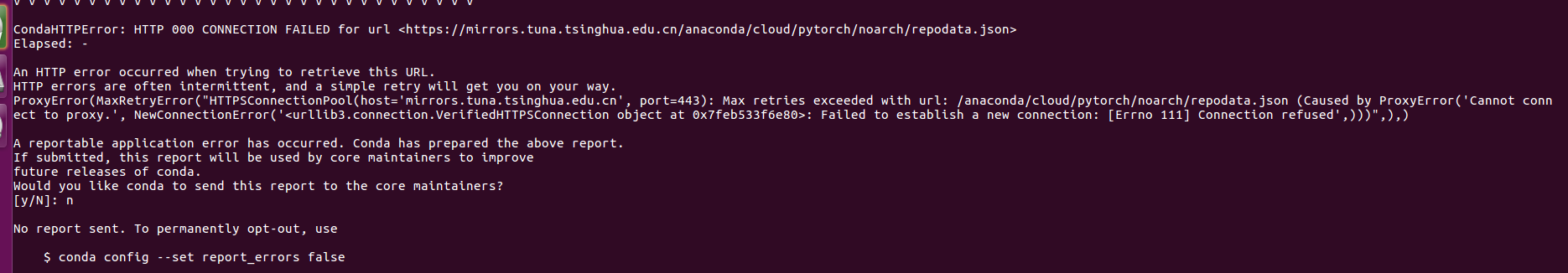 linux系统/ubuntu16.04 安装pytorch0.4.0时 conda总是出现Solving environment:failed_ubuntu下conda创建python虚拟环境 ...