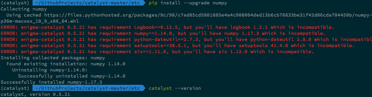 开源量化框架Catalyst中文教程（1）——安装与配置_catalyst python_量化相对论的博客-CSDN博客