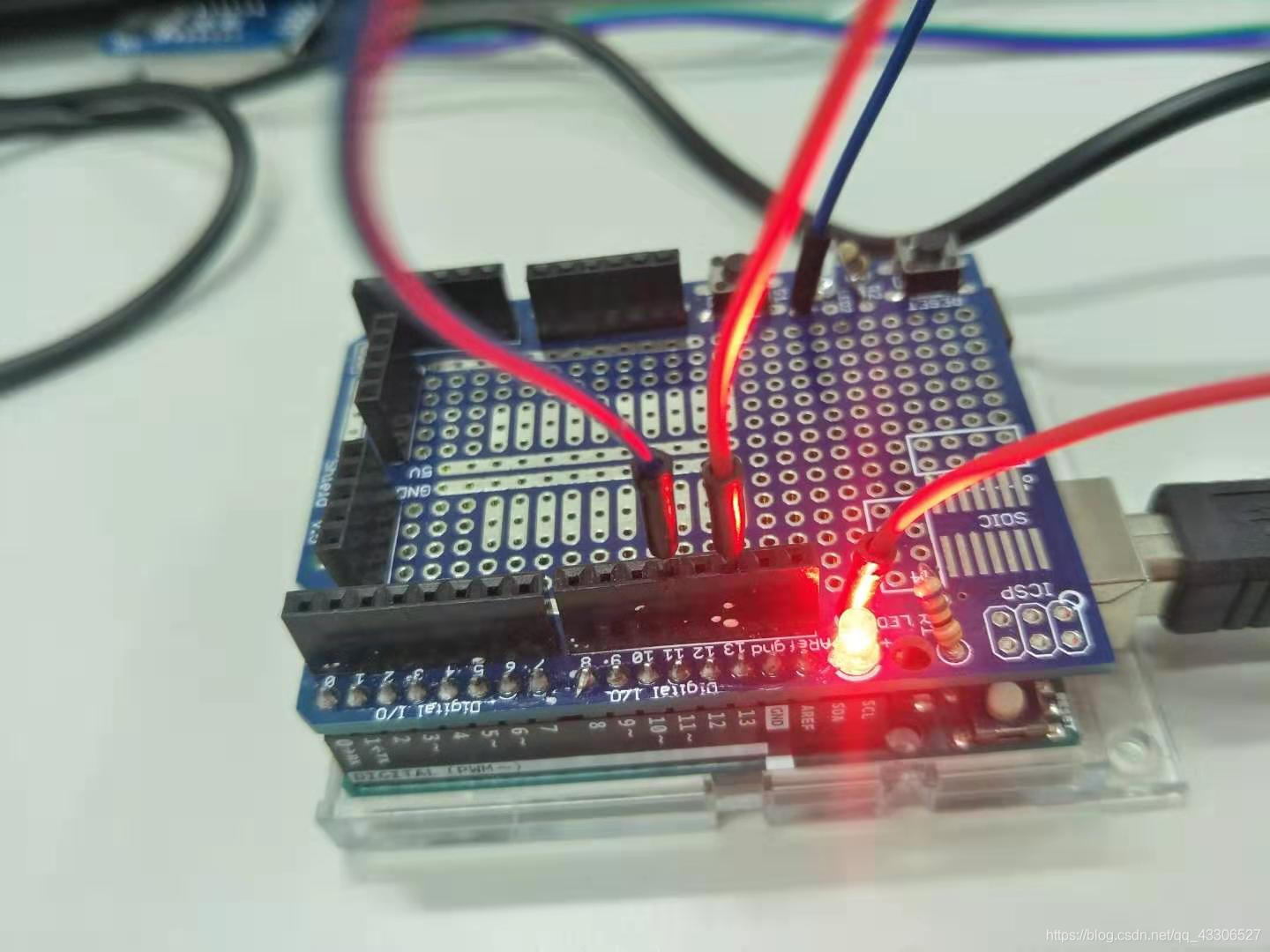 利用arduino在米思齐上实现按键控制led灯arduino米思齐物联网程序 Csdn博客