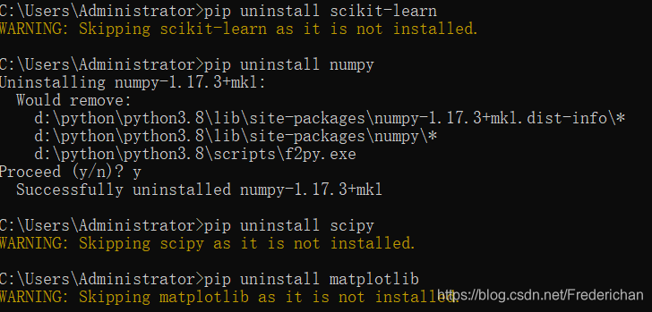 解决window10 安装numpyscipyscikit Learnmatplotlibwindow10 安装python 37