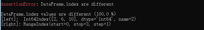 Python：比较两个dataframe是否相等_判断两个dataframe相等-CSDN博客