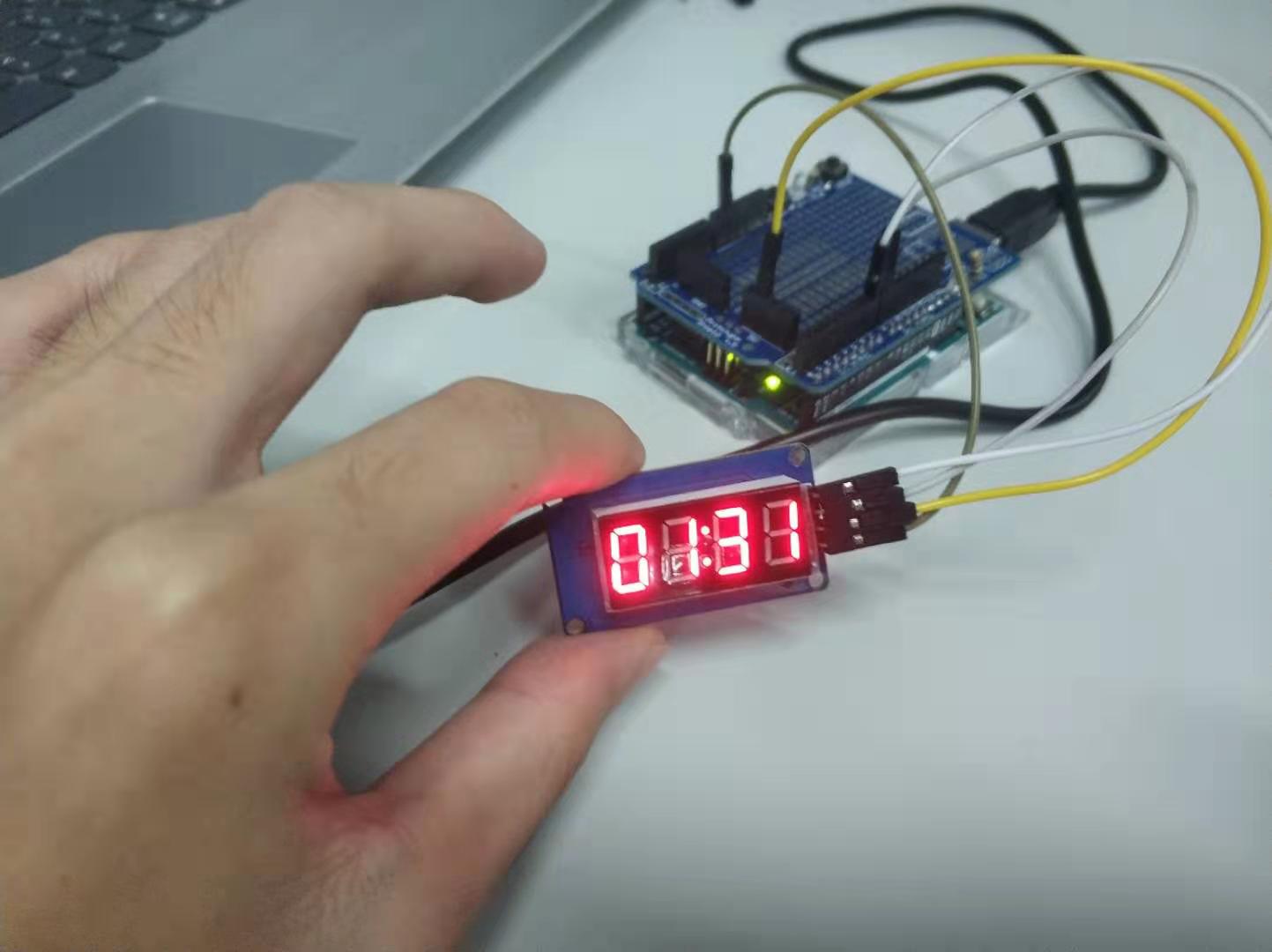 Arduino创客之路实验一——mixly 数码管时钟实验mixly Arduino编程案例 Csdn博客 