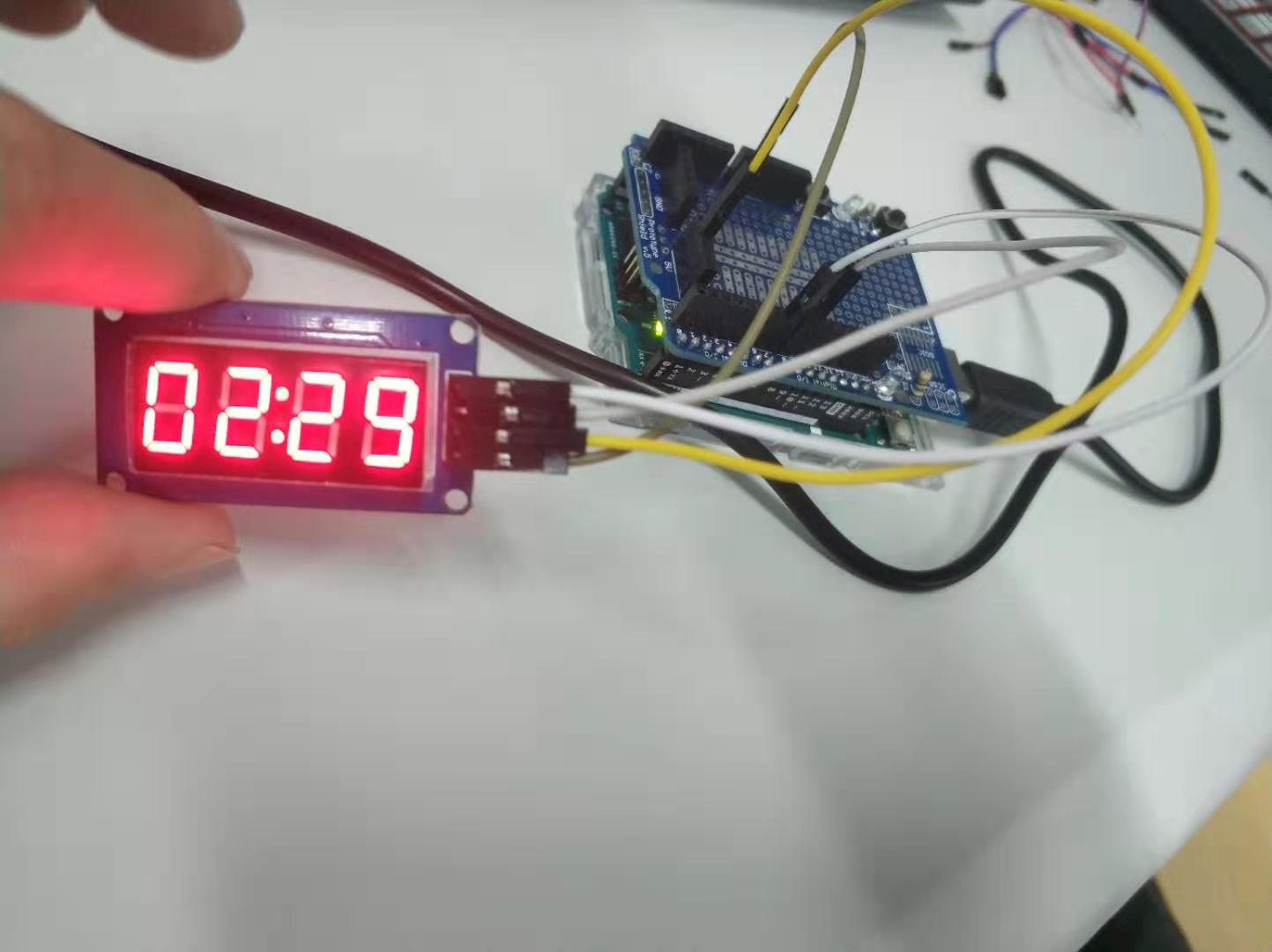 Arduino创客之路实验一——mixly 数码管时钟实验mixly Arduino编程案例 Csdn博客