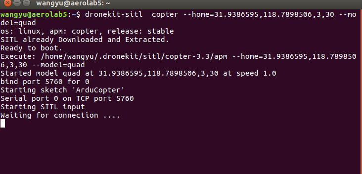 利用dronekit-SITL + MAVproxy + MissionPlanner 模拟飞行_mission planner与mavproxy建立好连接_lwqsbtl的博客-CSDN博客