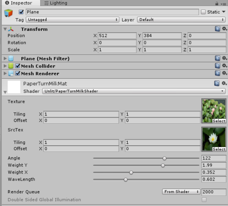 【Unity】Shader之3D翻页效果——Plane实现翻页效果_3d plane stamp-CSDN博客