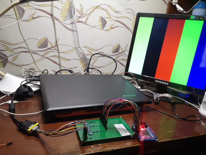 FPGA、MCU(stm32&51)驱动VGA显示器_电阻分压法硬件设计_VGA电阻网络分压_stm32驱动vga-CSDN博客