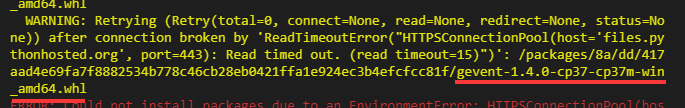 Python——windows下安装gevent库gevent Windows Csdn博客