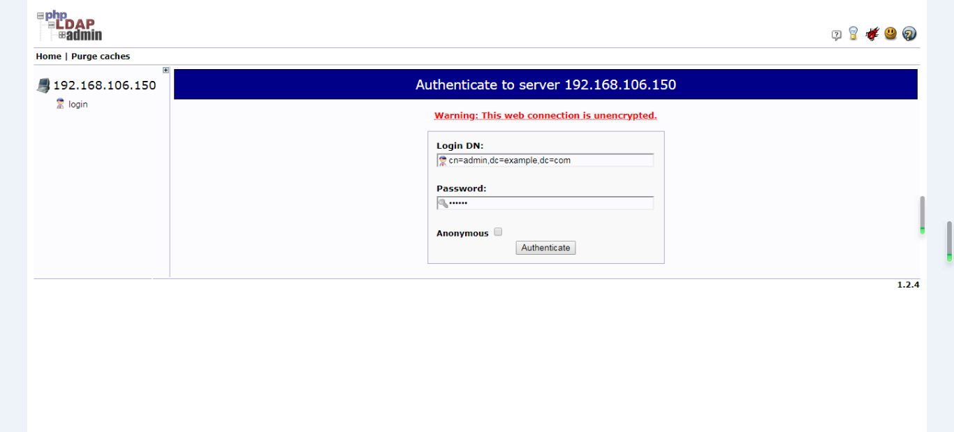 LDAP使用docker安装部署与使用_vmware搭建ldap域认证环境-CSDN博客