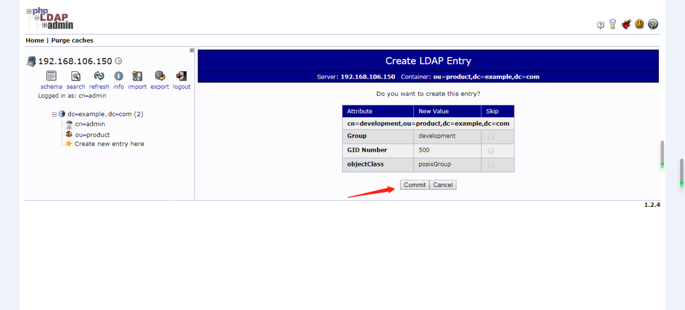 LDAP使用docker安装部署与使用_vmware搭建ldap域认证环境-CSDN博客