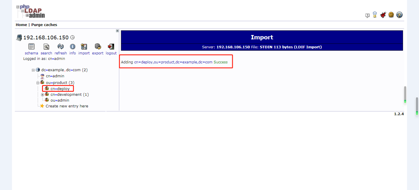 LDAP使用docker安装部署与使用_vmware搭建ldap域认证环境-CSDN博客