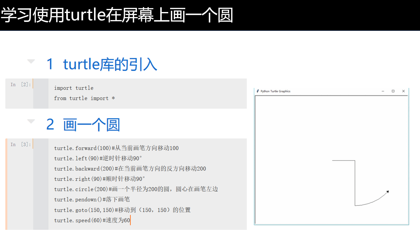 python学习笔记（二）——初识turtle海龟绘图_海龟画图知识点-CSDN博客