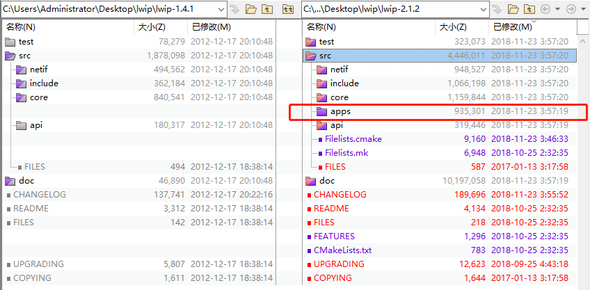 LWIP v1.4.1和v2.1.2的对比以及升级过程_lwip141 lwip202区别-CSDN博客
