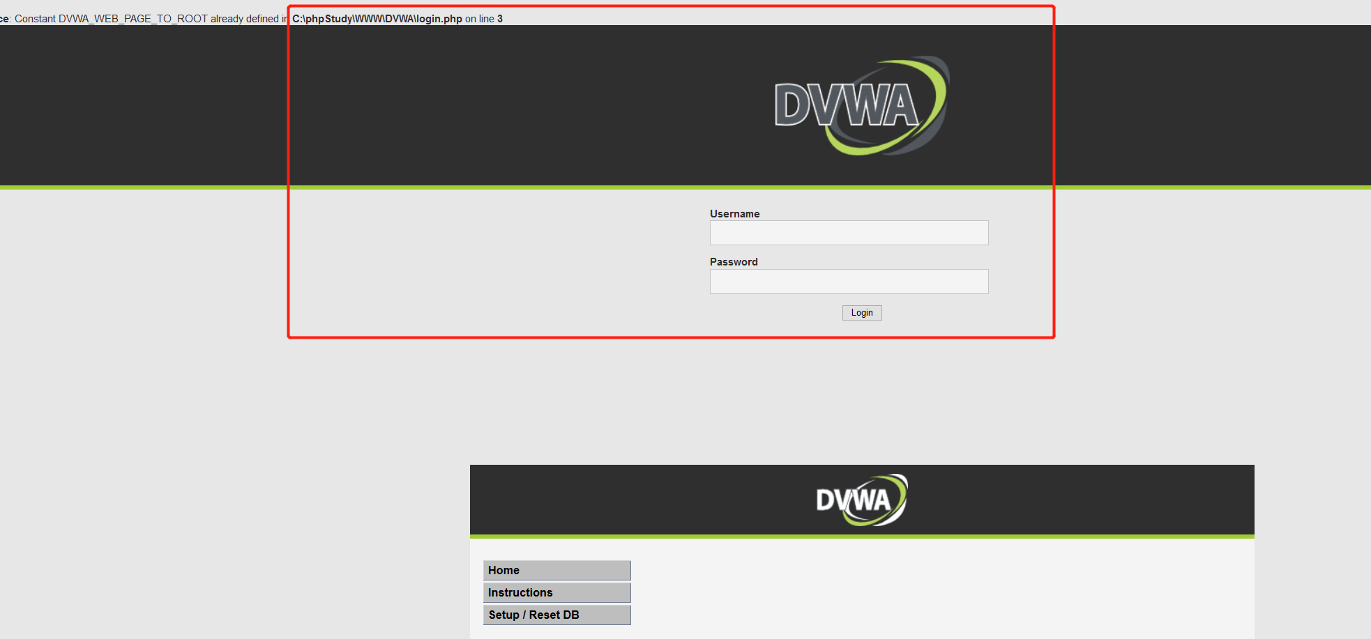 DVWA 之 File Inclusion_dvwa file inclusion unable to create file because -CSDN博客