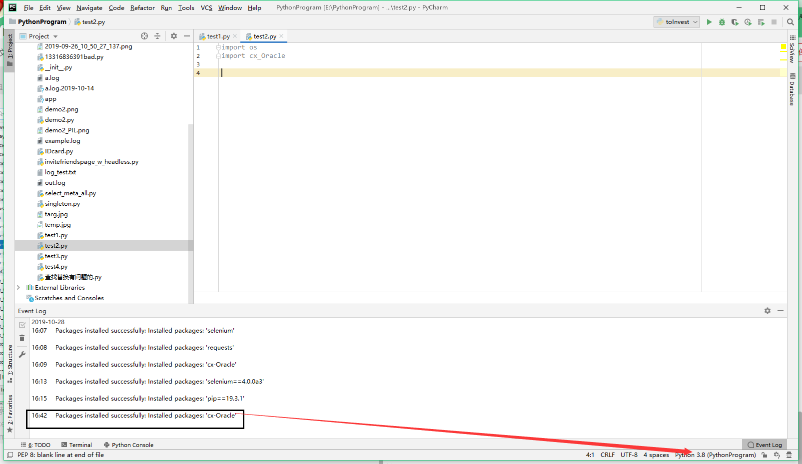 关于cx_Oracle7.2.3暂不支持python3.8.0的解决方案_python3.8对应的cx-oracle版本-CSDN博客