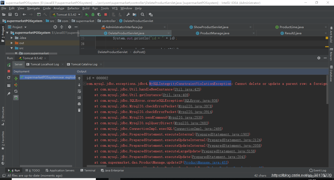 Mysqlintegrityconstraintviolationexception Csdn博客