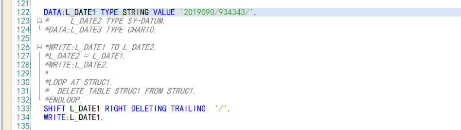 Sap Shift语法注意 Csdn博客 